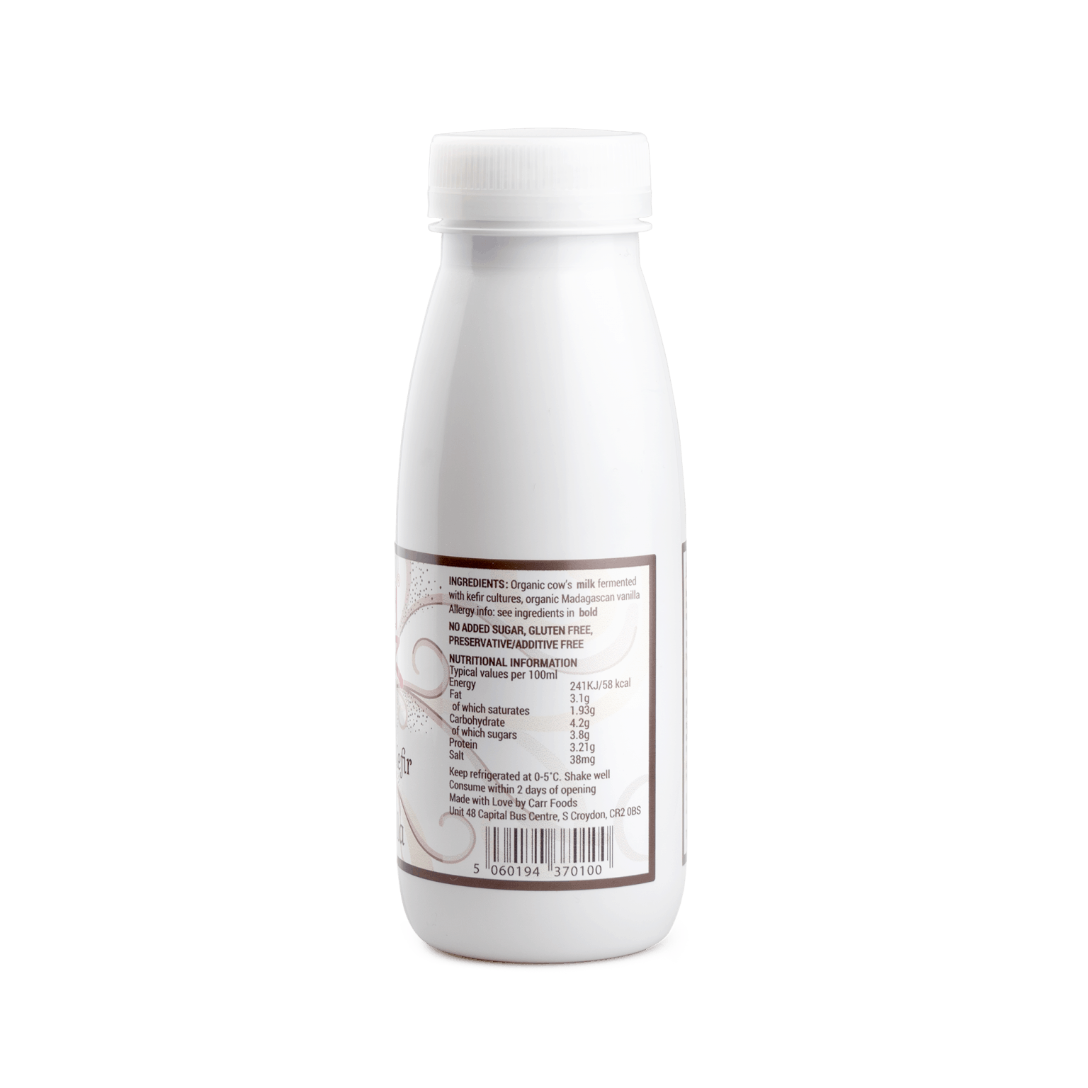 Organic Madagascan Vanilla Kefir | Nourish Kefir